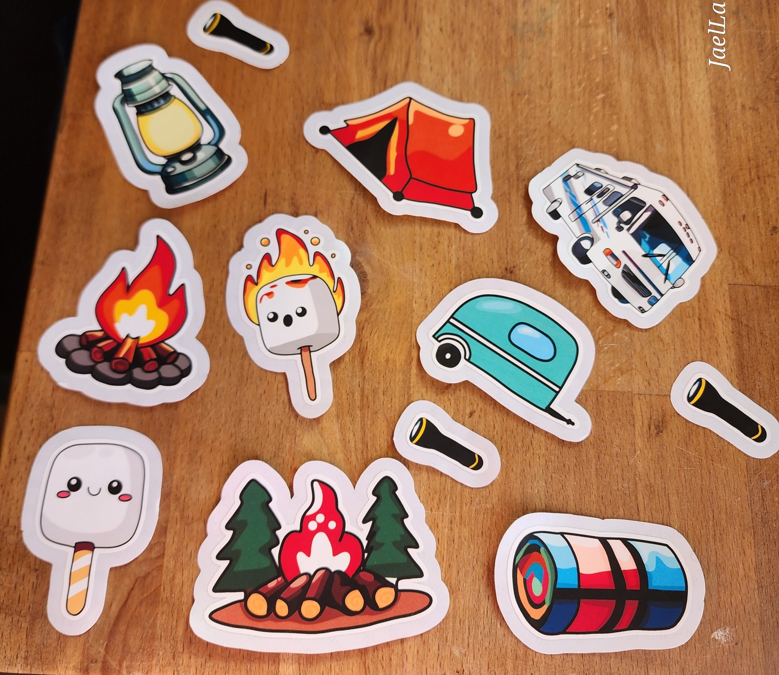 Camping Sticker Pack – Stick To It! Sticker Shop